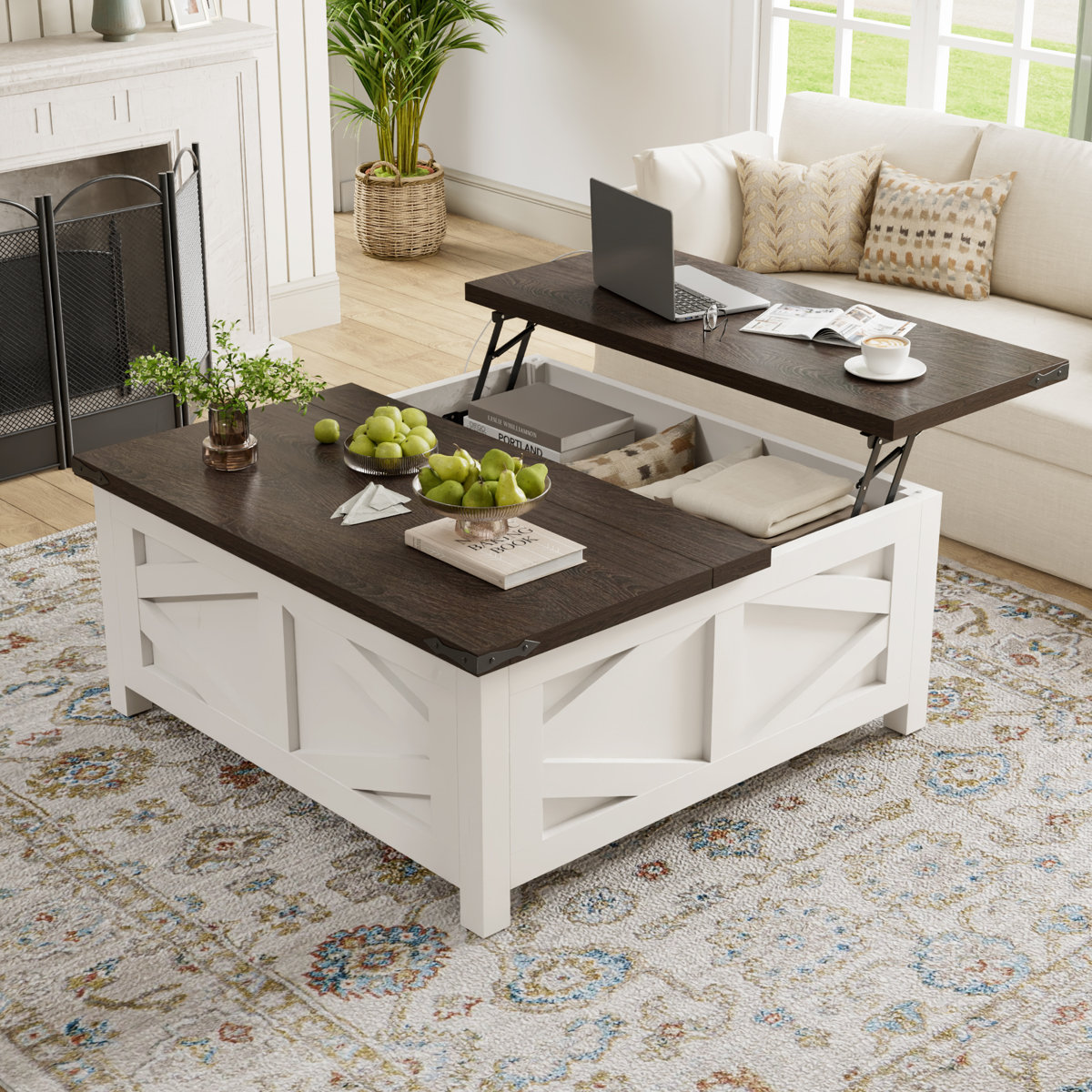 Gracie Oaks Rogelia Coffee Table & Reviews | Wayfair